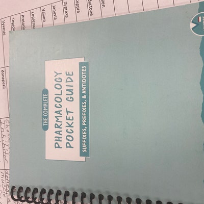 Pharmacology Pocket Guide 80 of the Most Common Suffixes, Prefixes ...