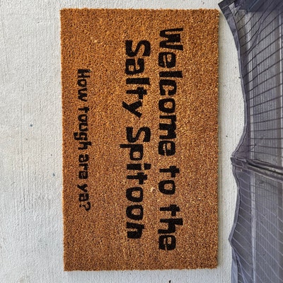Welcome Just Kidding Please Go Home Funny Doormat Go Away Welcome Mat ...