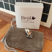 Tibia and Fibula Bone Charm Necklace, Handmade Anatomical Jewelry ...