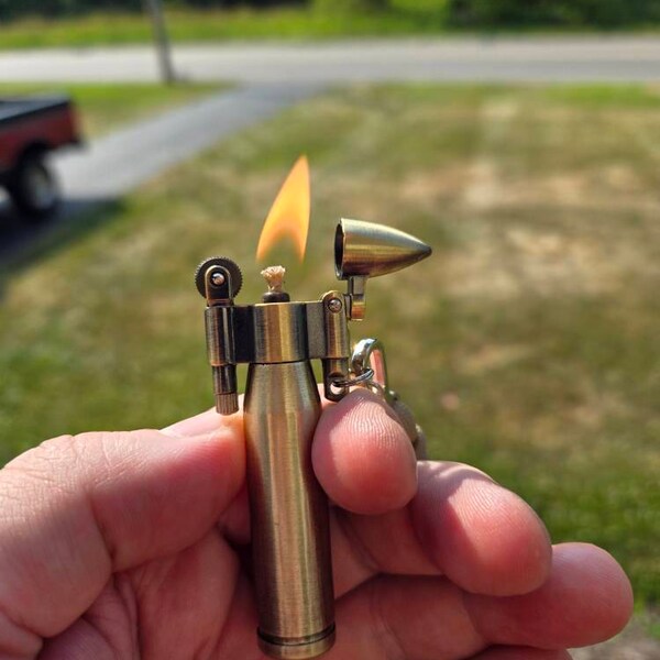 Lighter, Kerosene Brass Lighter, Stick Lighter, Windproof Brass Lighter ...