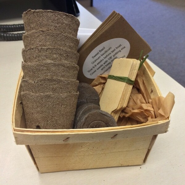 Herb Garden Gift Set, Culinary Herb Seeds and Garden Supplies in Gift ...