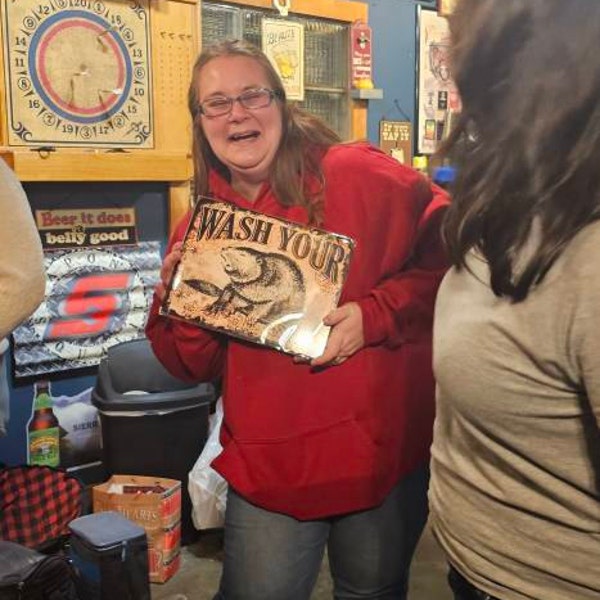 Wash Your Beaver Bathroom Wall Decor Art Vintage Style Metal Sign ...