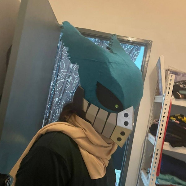 Dark Deku Foam Head Pattern - Etsy