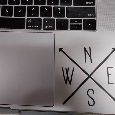 Nsew Decal North South East West Crossed Arrows Decal Nesw - Etsy