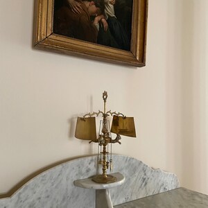 Rare Pair of Antique Diamond Princess Candlesticks in Solid Brass Made ...