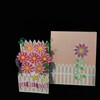 Whimsy Floral Garden Card in A Box 3D SVG - Etsy