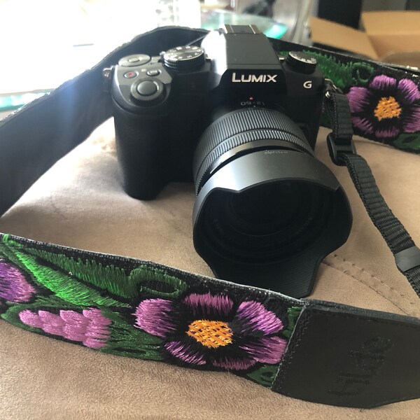 Leather Camera Strap, Colorful Camera Strap, Gift Photographer, Gift ...