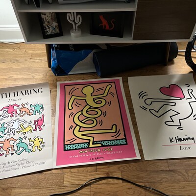 Set of 3 Prints, Set of Three Wall Art, Gallery Wall Bundle, Keith ...