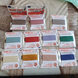 Griffin Silk Thread Cord All Sizes All Colors - Etsy