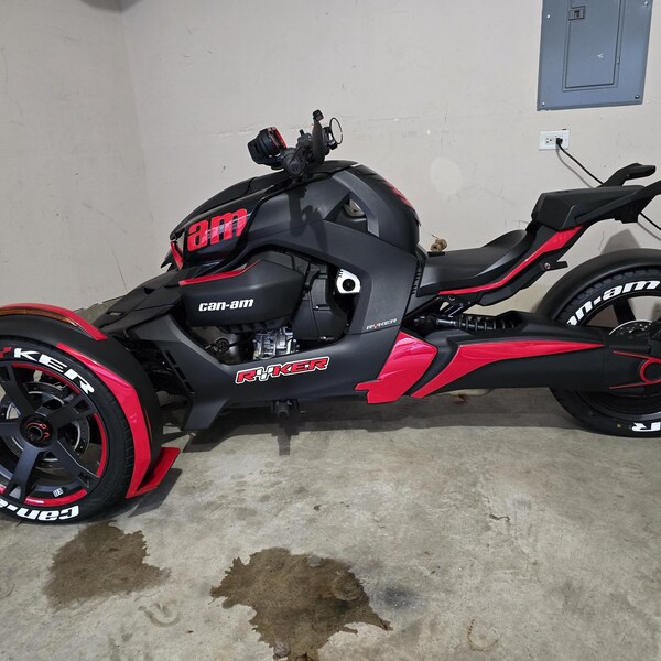 Hood Panel Decals Name Decals Ryker Motorcycle Custom Vinyl Decal ...