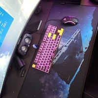 Epoxy Resin Desk Mat, Petrified Wood Mouse Pad, Mouse Pads, Large Mouse ...