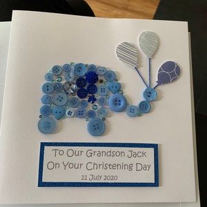 Handmade Birthday Card for Partially Sighted or Blind, for Man or Woman ...
