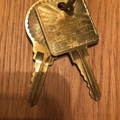 Large Key Blanks/xl Ornate Brass Key Blanks/hotel Key/bronze Keys ...