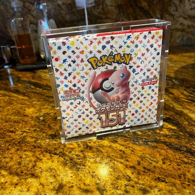 Acrylic Display Case for WOTC Pokemon TCG Theme Deck - Etsy