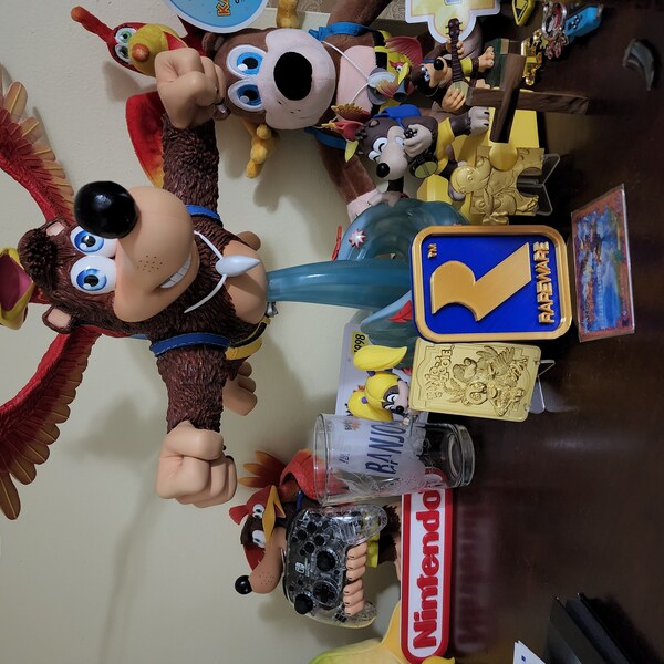 Revised* Rareware Video Game Logo Sign Decoration ~ 4.5x3in (videogame ...