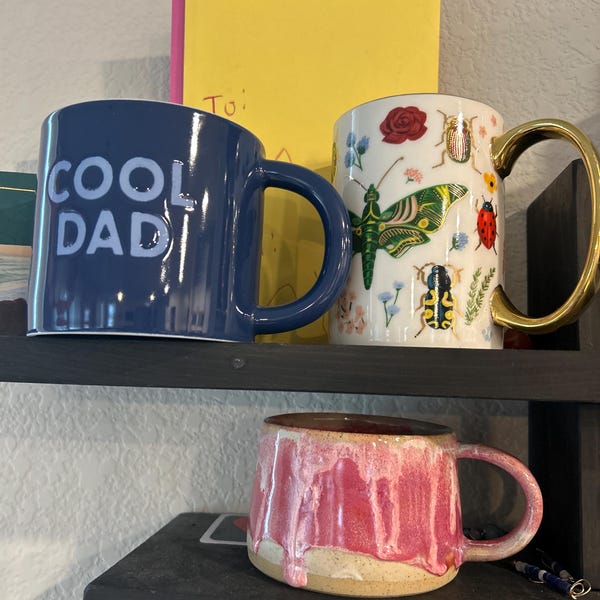 Pink Hue Swirl Handmade Ceramic Mug (wheel Thrown)| Pink Handmade Mug ...