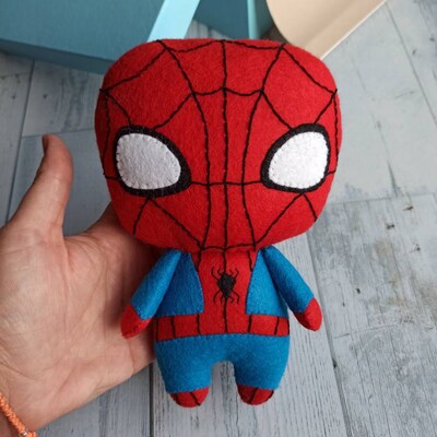 Cute Superhero Pattern Felt Spider PDF Pattern Man Comics - Etsy Canada