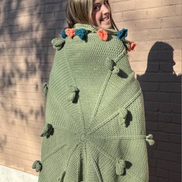 Surprise Bouquet Blanket™ Crochet Pattern PDF - Etsy