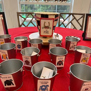 Kentucky Derby Betting Printable, Horse Race Betting Sign and Cards ...