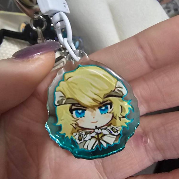 ZZZ Food Keychains | 2.5 Inch Rainbow Epoxy | Seth Lowell | Zhu Yuan ...