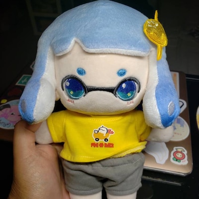 Splatoon 3 Plush Charm Squid Octoling Inkling Cotton Doll Keychains Art ...