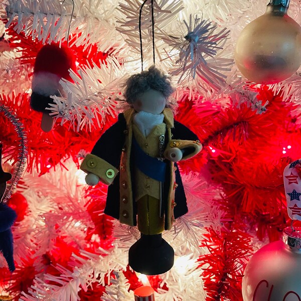 Gingerbread Man Clothespin Ornament - Etsy