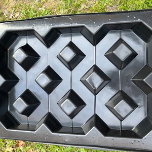 Mold Garden Lawn Edge DIY Garden Fence Concrete Cement Fencing, Plant ...