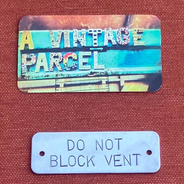 Custom Hand Punched Hotel Room Numbers Locker Numer Tag Industrial Tag ...