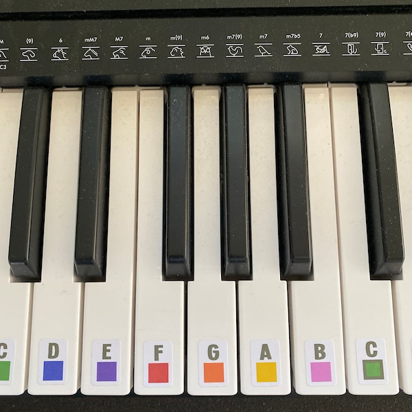 You Are My Sunshine and Baa Baa Black Sheep Color Coded Beginner Piano ...