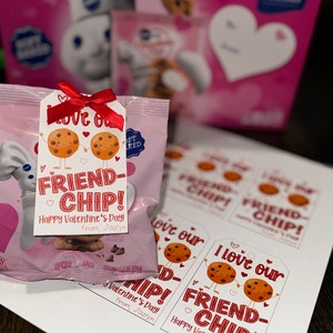 Valentine Chip Labels, Chips Kids Valentine Printable, Pringles Snack ...