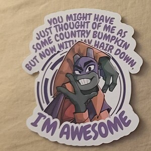 ROTTMNT Raphael Sticker - Etsy
