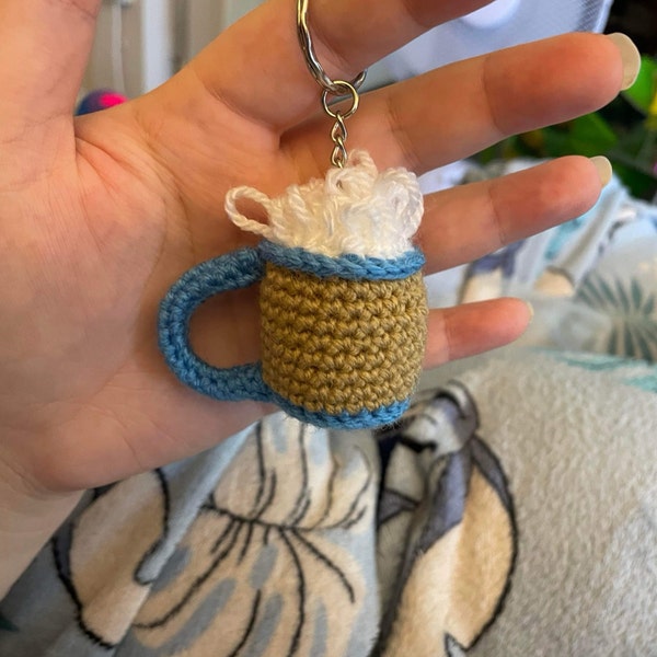 St. Patrick Beer Keychain Crochet Pattern Crochet Keychain Amigurumi ...