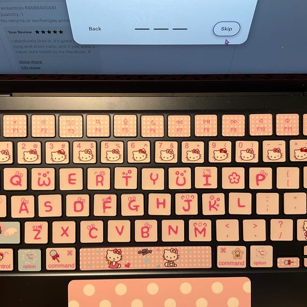 MacBook Keyboard Cover | Kapibala | Capybara | Keyboard Silicon Cover ...