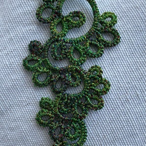 Tatting Necklace Pattern PDF Frivolite Lace Digital Diagram - Etsy