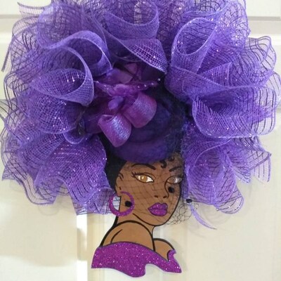 BULK BUY, Diva Scarf Wreath Rail, Afro Wreath, Diva Wood Blank, Door ...