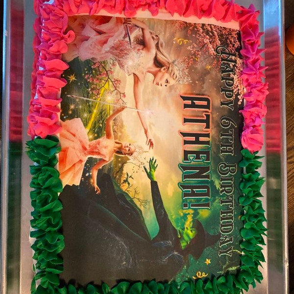 Custom Edible Image Cake Topper Sheet Custom Icing - Etsy