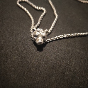 Japanese Oni Mask Ring Silver Oni Panther Ring Hannya Demon Ghost Ring ...