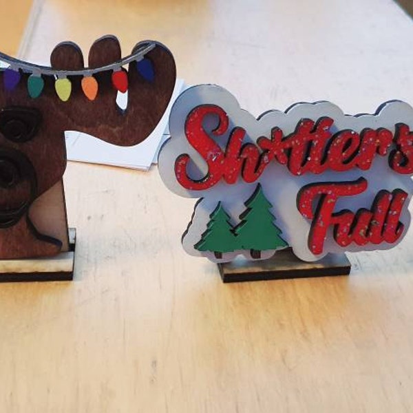 Ski/snowboard 3D Gondola Wood Sign 3D Chairlift Sign Snowboard Skier ...