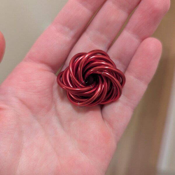 Custom Color Infinity Mobius Ball, Chainmail Fidget Toy, Lightweight ...