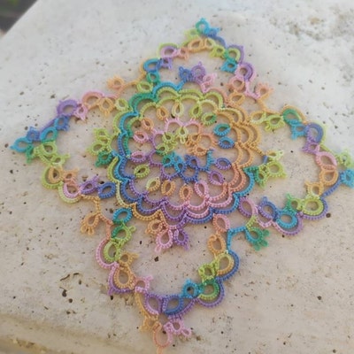 Tatting Pattern PDF moon for Shuttles - Etsy