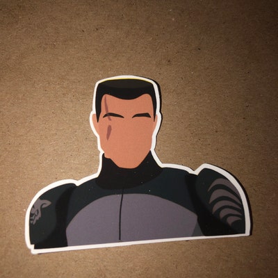 Commander Sticker - Etsy