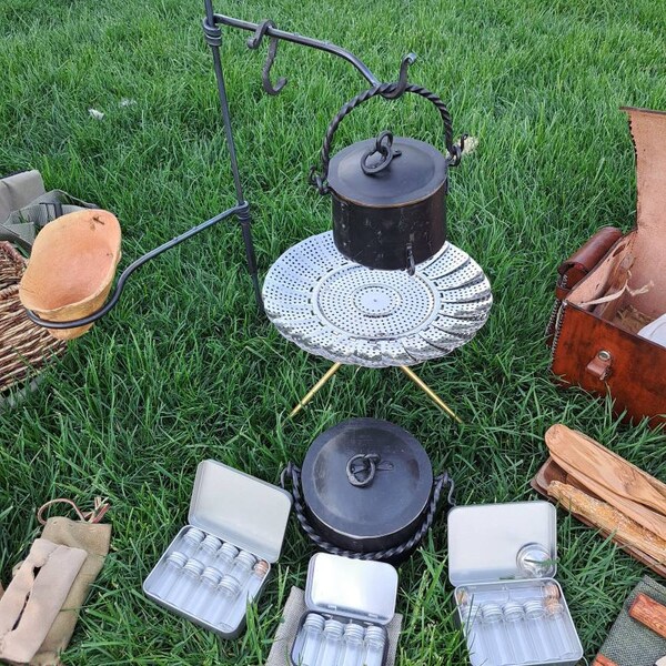 BUSHCRAFT SPICE SET, Travel Spices Set, Spice Storage, Campfire Spices ...