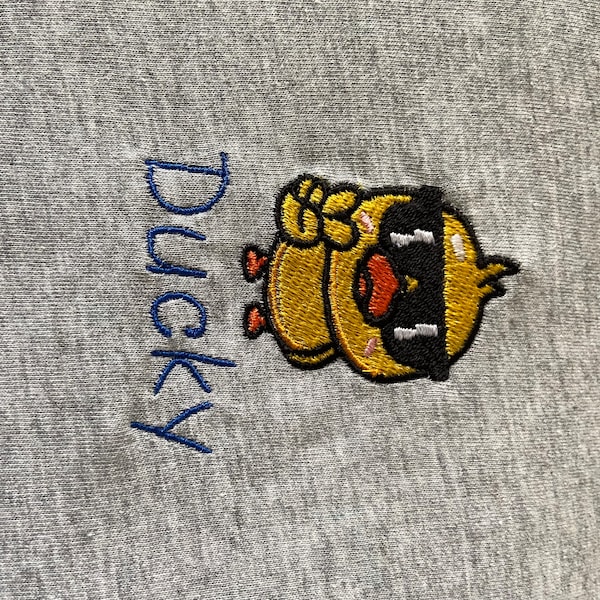 Funny Duck Embroidery Design, Machine Embroidery Designs, Embroidery ...
