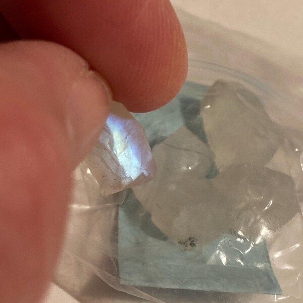 20pcs Raw Diamond Rough Stone, 2-4m4-6mm White Crystal Diamond Nuggets ...