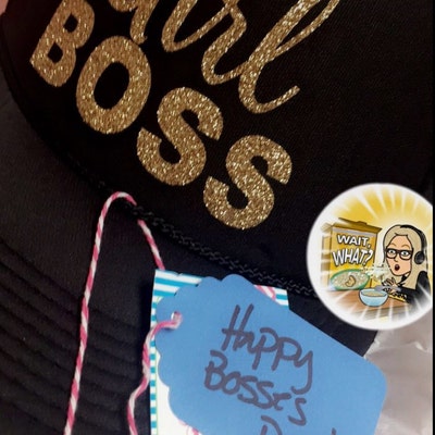 Girl Boss Trucker Hat Girl Boss Hat Girl Bosses Gift for - Etsy