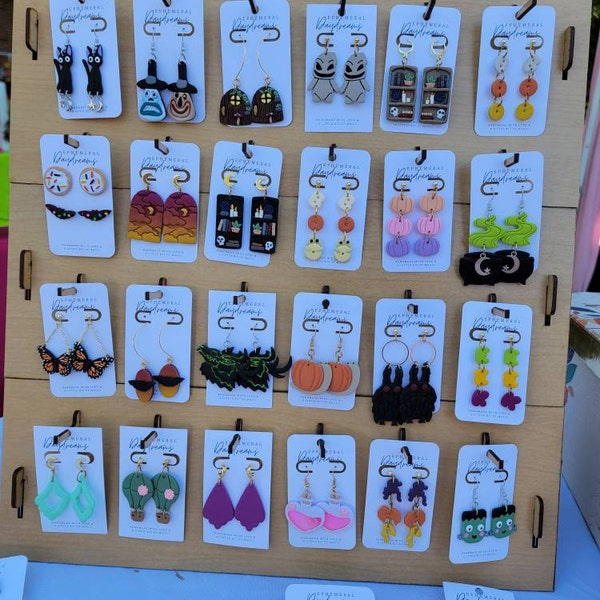 Extra Large Craft Fair Earring Display Stand/retail Earring Display ...