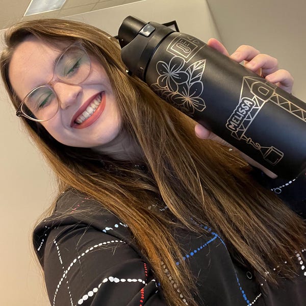 Hawai'i Owala Custom Engraved 32oz & 40oz Water Bottle - Hand Drawn ...