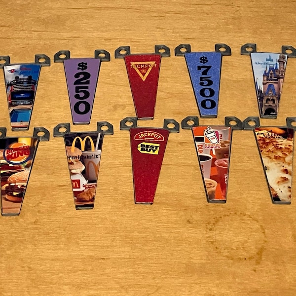 Wheel of Fortune - Wheel Wedges (2 Inches Long) to Go With Wheel-of ...