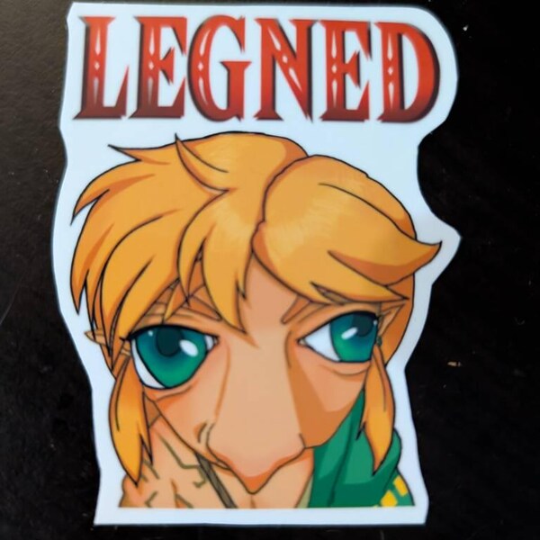 Legend of Zelda Inspired Sticker - Etsy