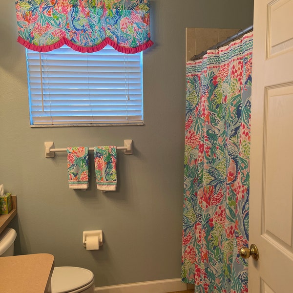 Window Valance - Home Décor, Kids Room Valance, Dorm Room Valance ...